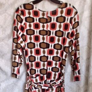 AB Studio | Dresses | Retro Ab Studio Wrap Dress M | Poshmark